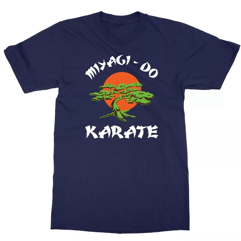 Mr Miyagi Do No Mercy Karate Kid Cobra Kai Graphic T-… - Gem